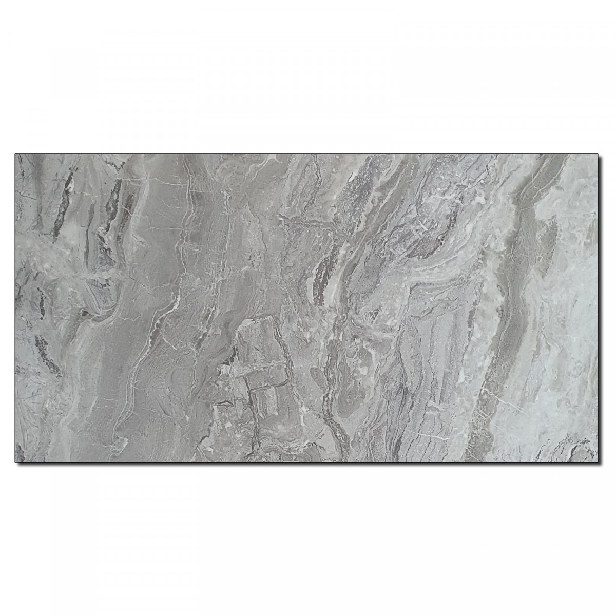 Wandpaneel Marmori Grey in Marmor-Optik - 60x120cm, 34,90