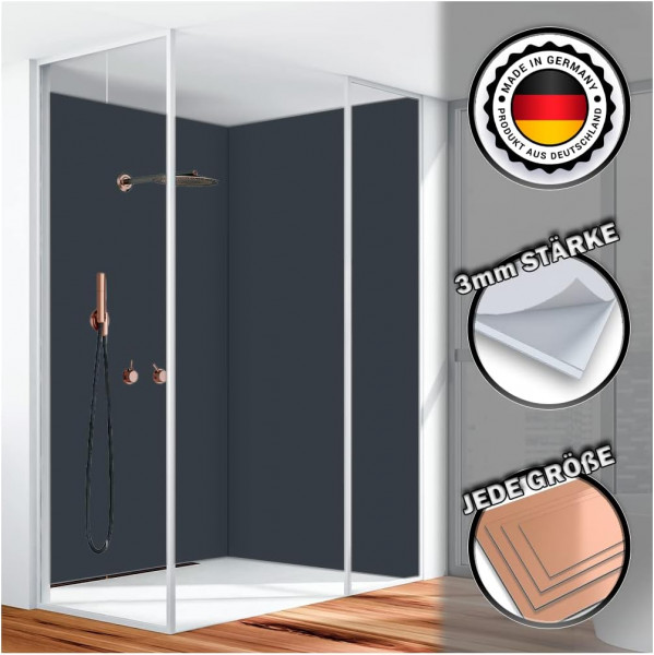 Duschruckwand Aluverbund Nach Ma